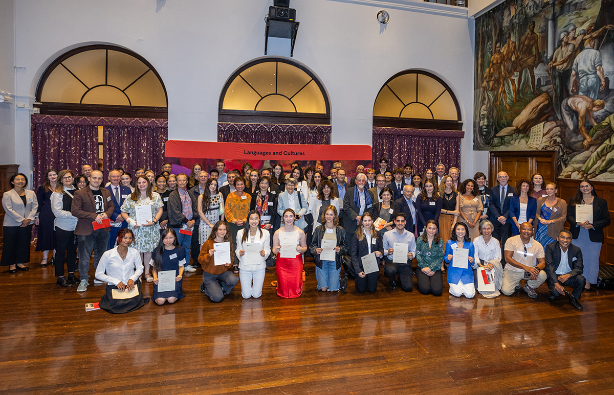 Awarding student excellence in languages and cultures - The University ...
