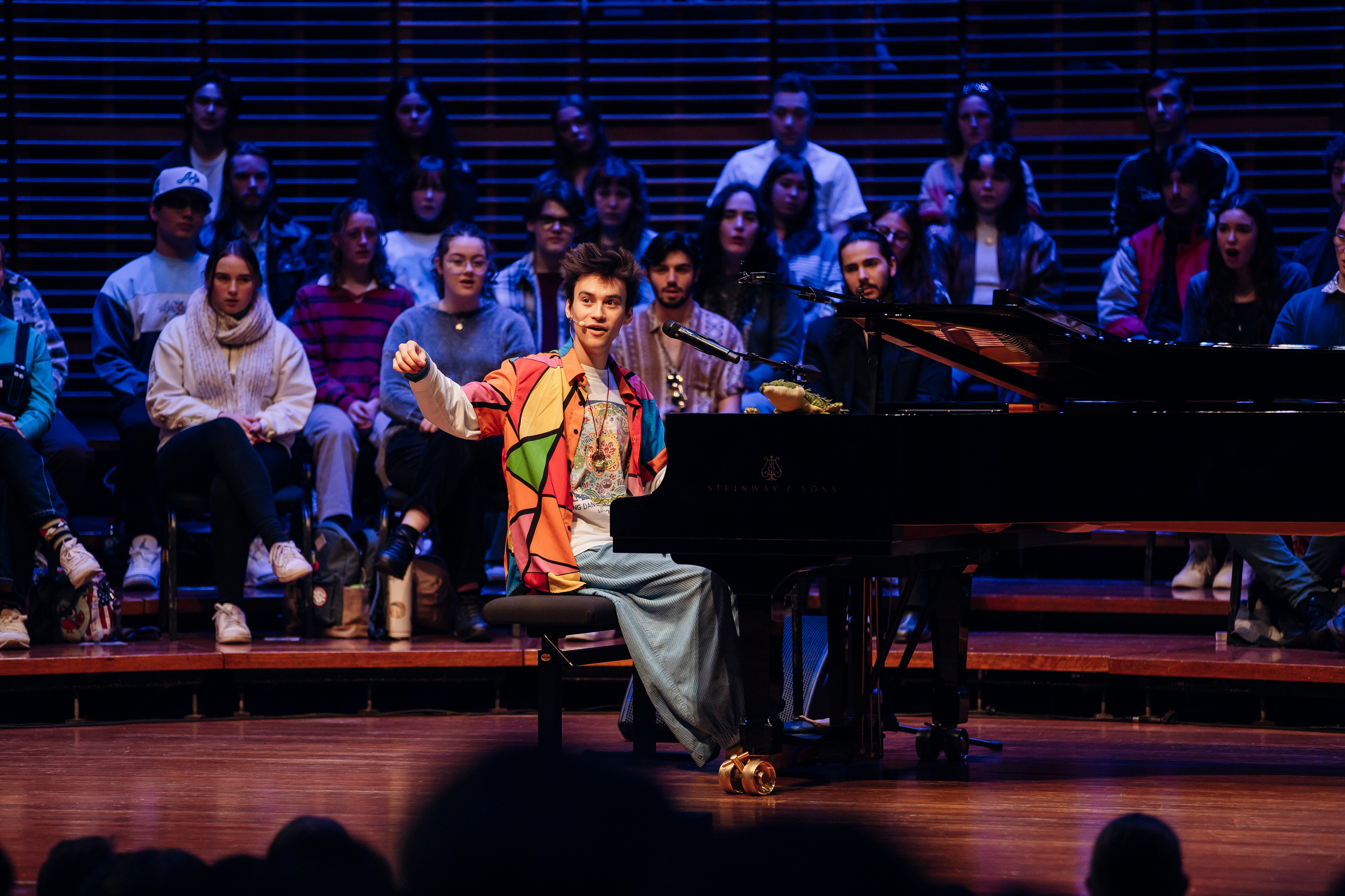 Grammy winner Jacob Collier leads student masterclass at Sydney Con ...