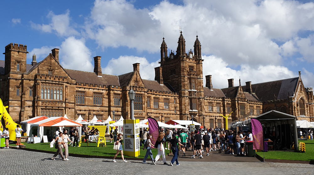 Recognition for best orientation experience - The University of Sydney