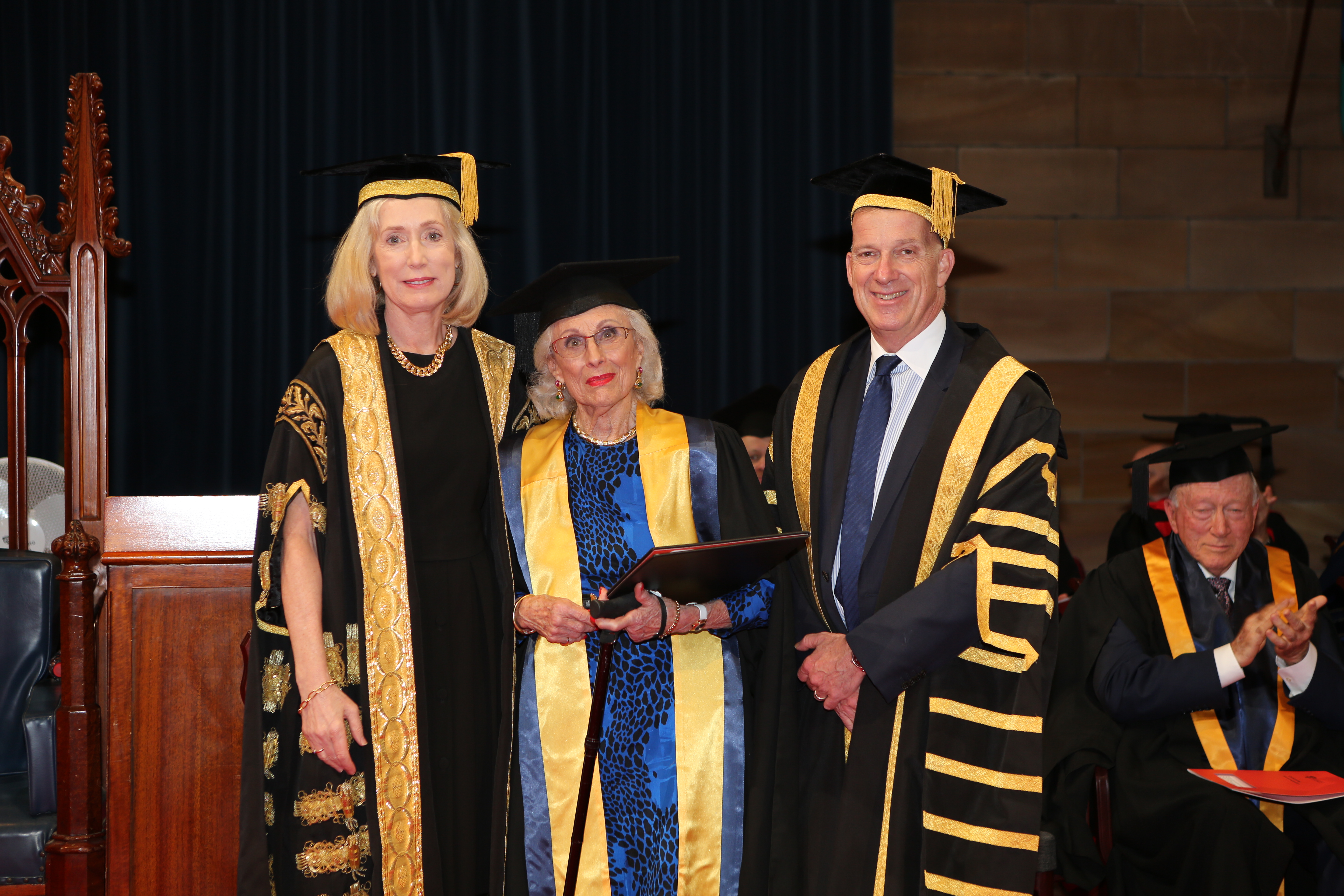Lady Primrose Potter AC receives Honorary Fellowship - The University ...